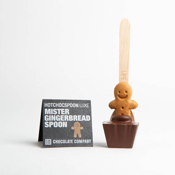 MISTER GINGERBREADMAN HOTCHOCSPOON (Milk) - Chocolate Spoon | amazing ...