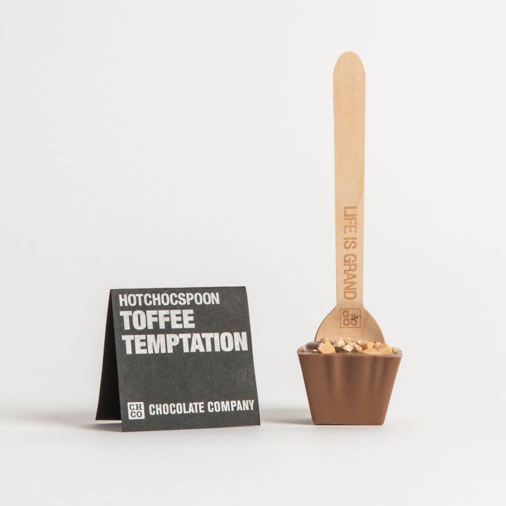 TOFFEE TEMPTATION HOTCHOCSPOON (Milk) - Chocolate Spoon | amazing ...